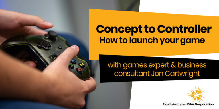 Concept to Controller: How to launch your video game with Jon Cartwright - SAFC